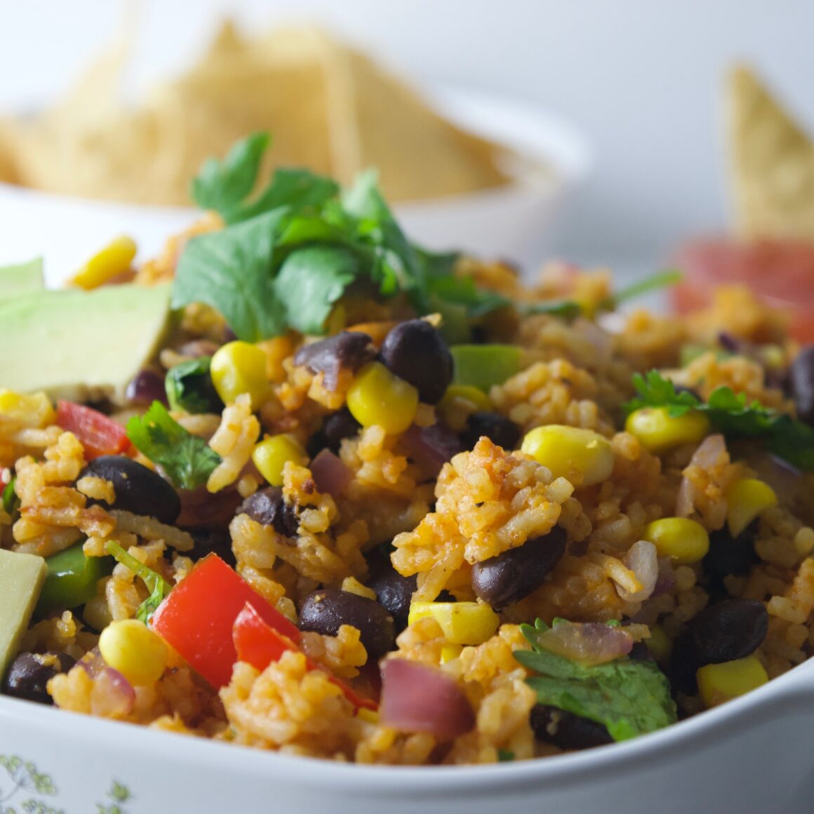 Fancy Mexican Rice | ICanYouCanVegan ICanYouCanVegan Fancy Mexican Rice