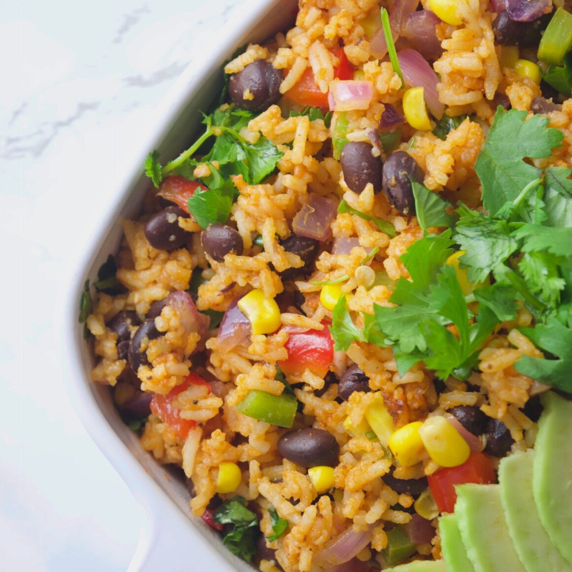 Fancy Mexican Rice | ICanYouCanVegan ICanYouCanVegan Fancy Mexican Rice