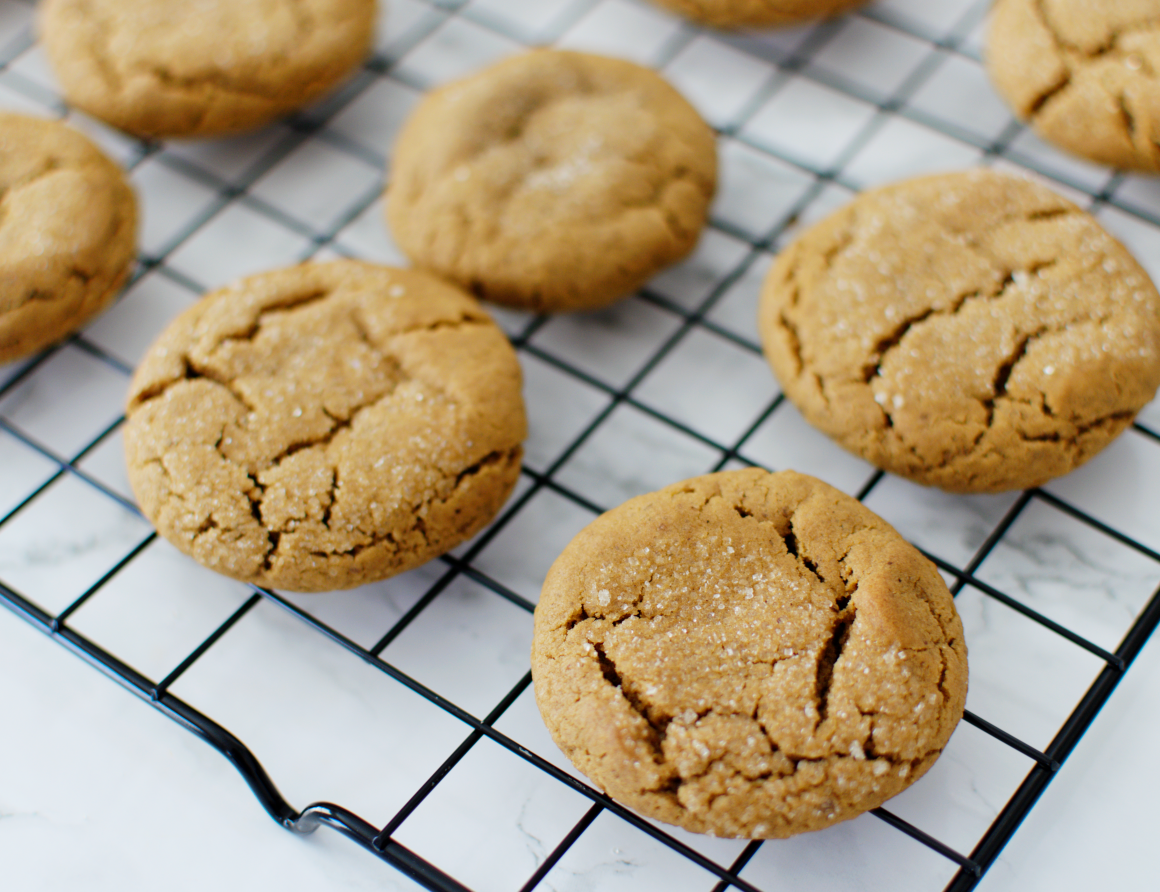Soft+Chewy Ginger Cookies | ICanYouCanVegan I Can You Can Vegan Soft ...