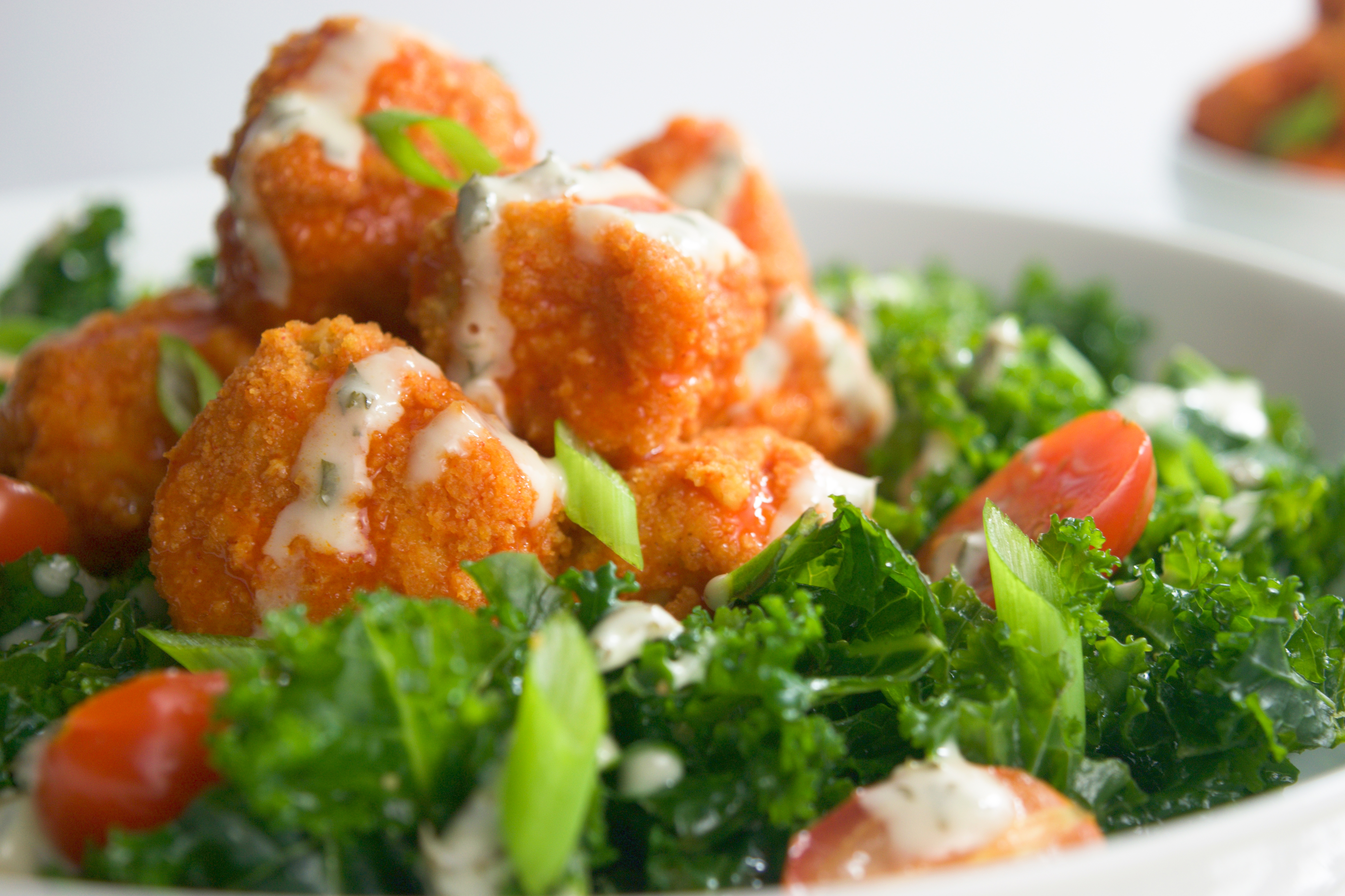 Buffalo Tofu Bites | ICanYouCanVegan I Can You Can Vegan Baked Buffalo ...