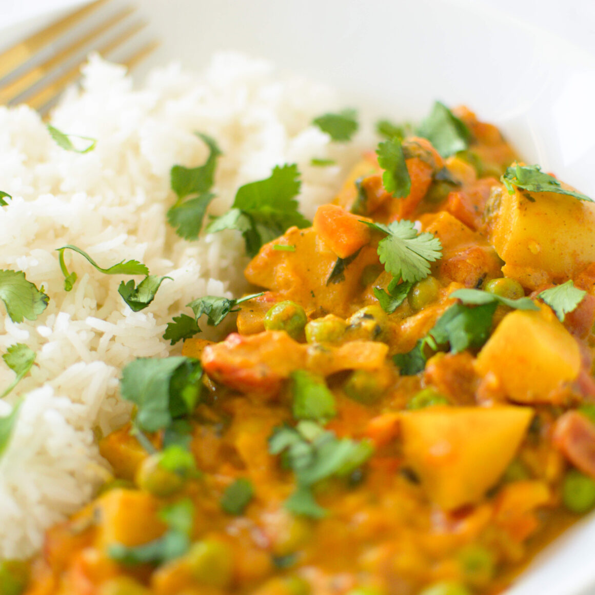 Easy Potato Curry | ICanYouCanVegan Easy Potato Curry
