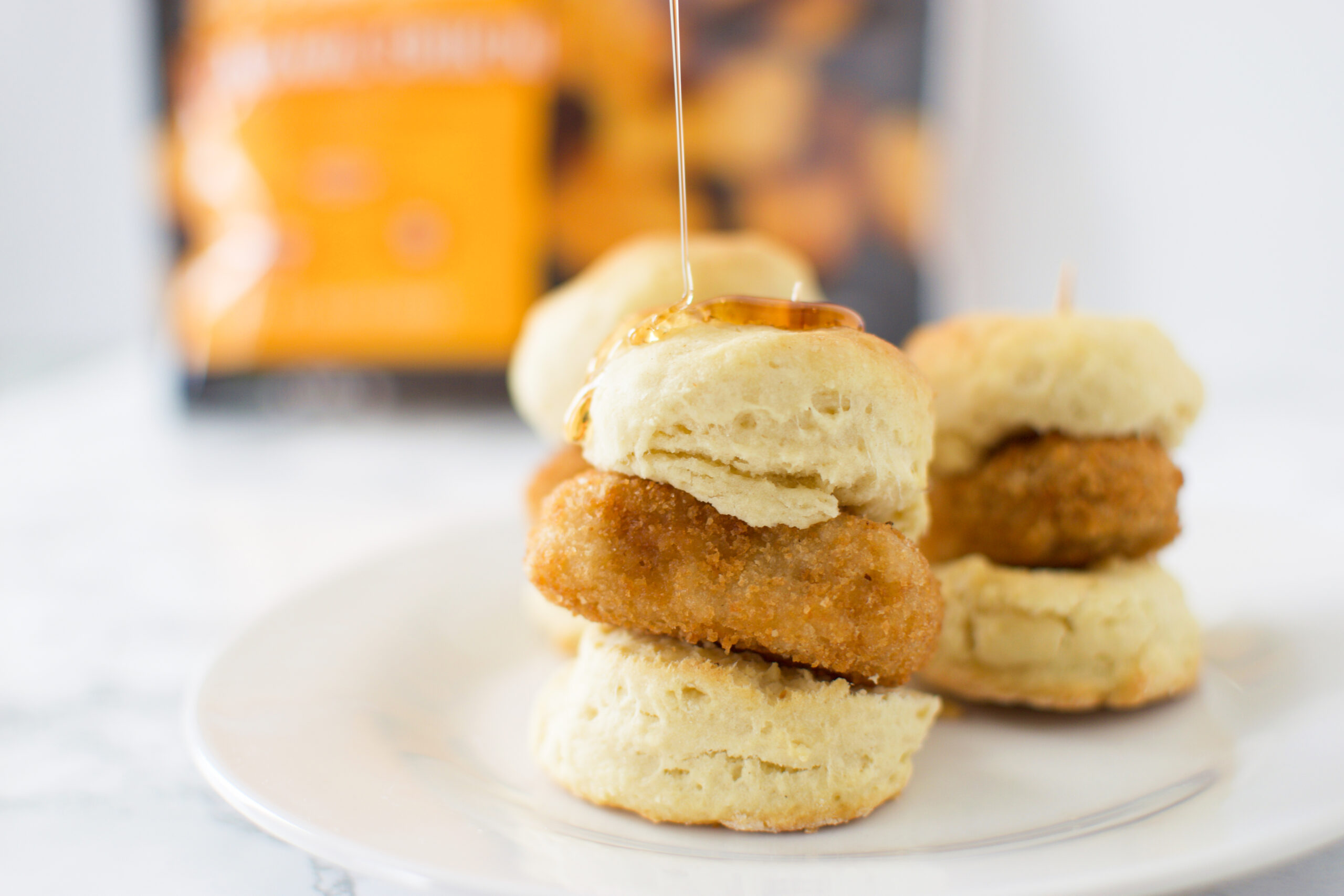 Mini Vegan Chicken Biscuits | ICanYouCanVegan ICanYouCanVegan Mini Biscuits