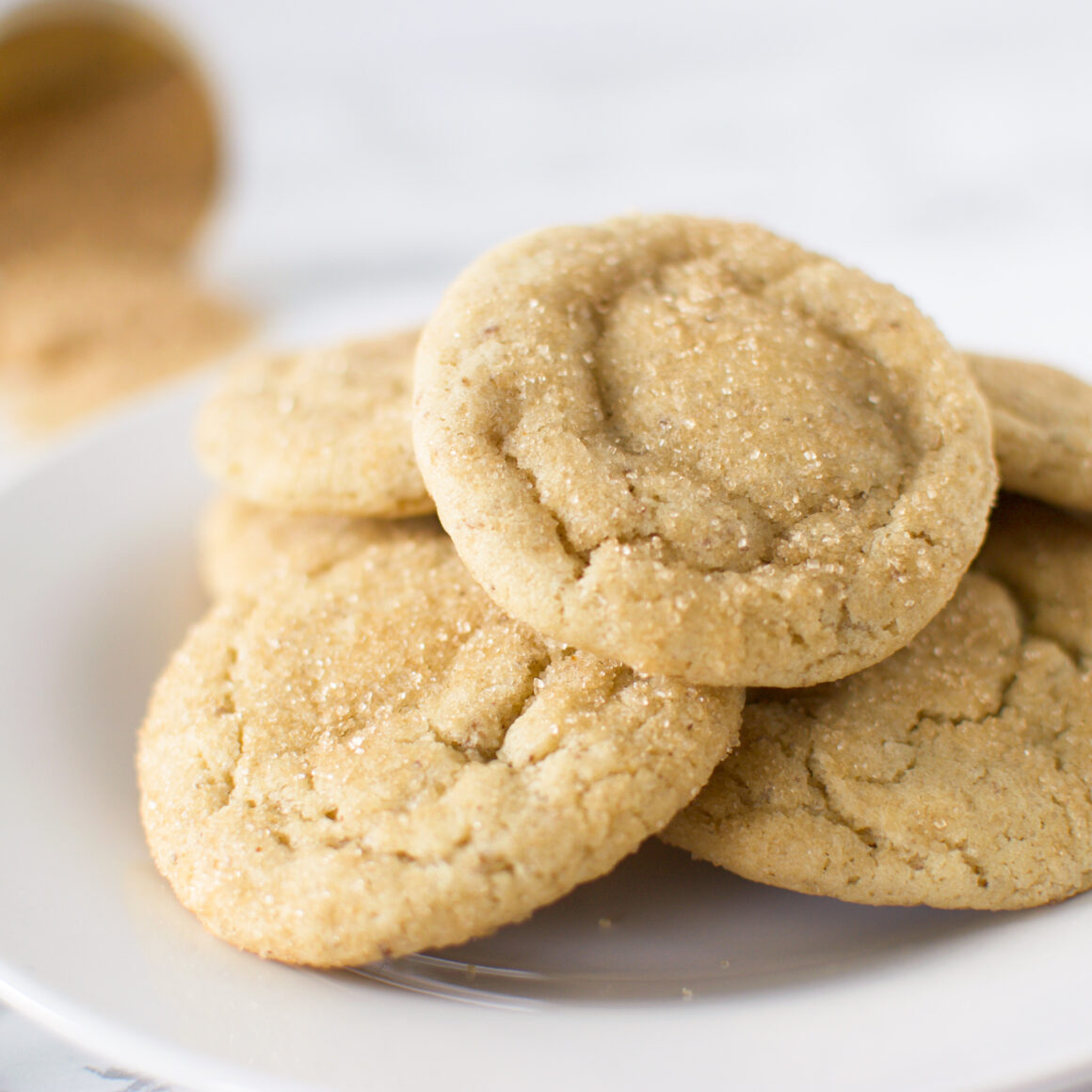 Brown Sugar Cookies | ICanYouCanVegan Brown Sugar Cookies