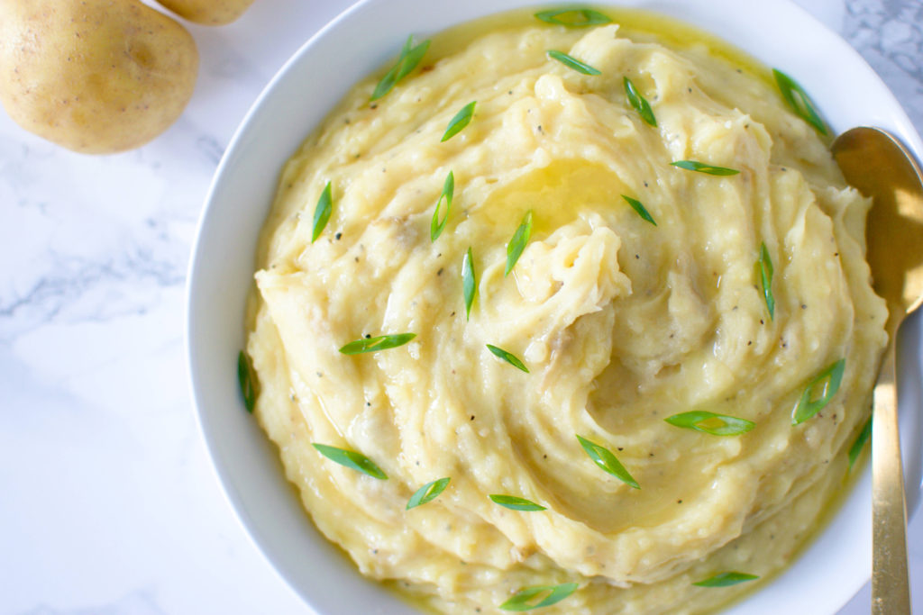 Instant Pot Mashed Potatoes | ICanYouCanVegan Vegan Mashed Potatoes