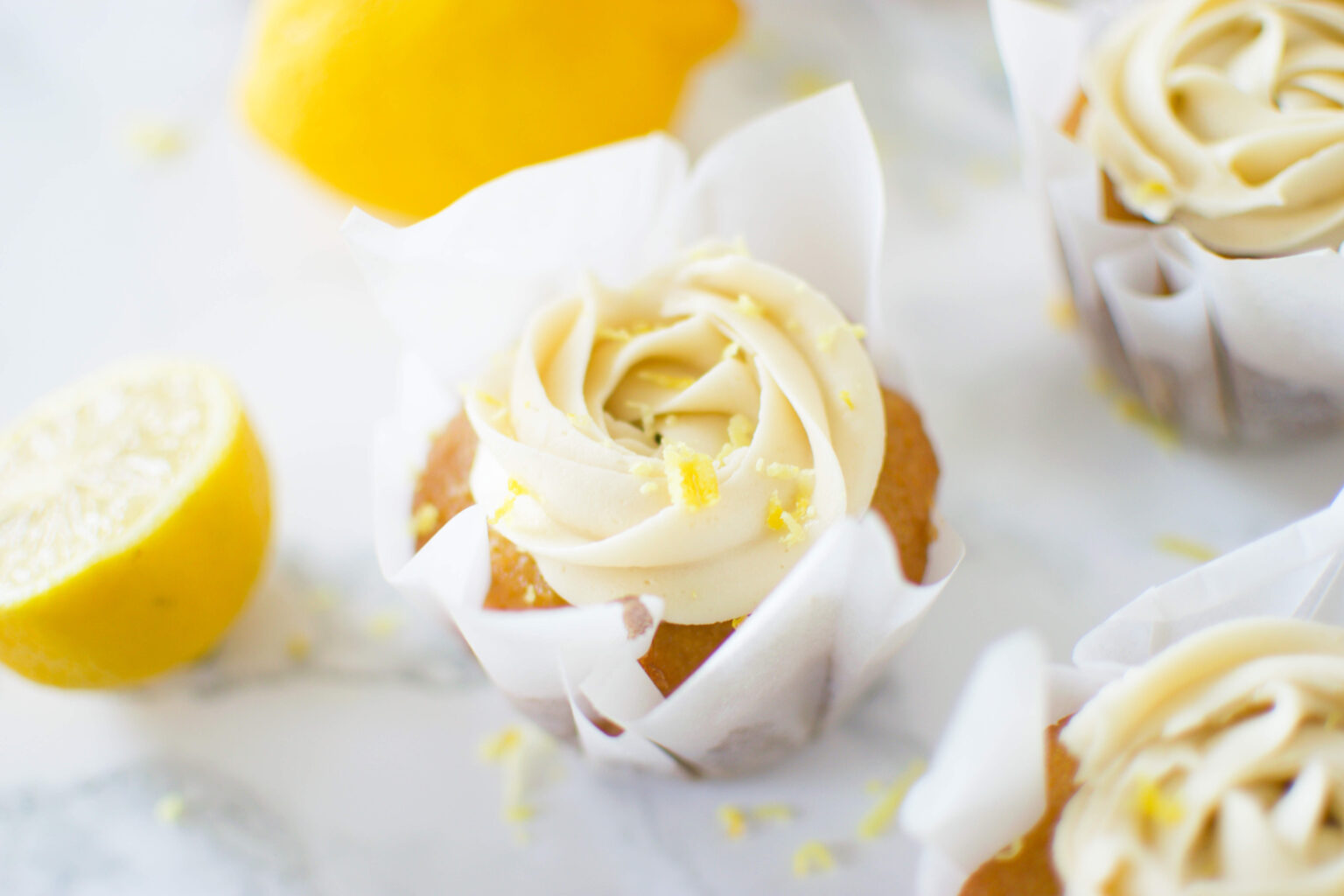 Vegan Lemon Cupcakes | I Can You Can Vegan Easy Vegan Lemon Cupcakes