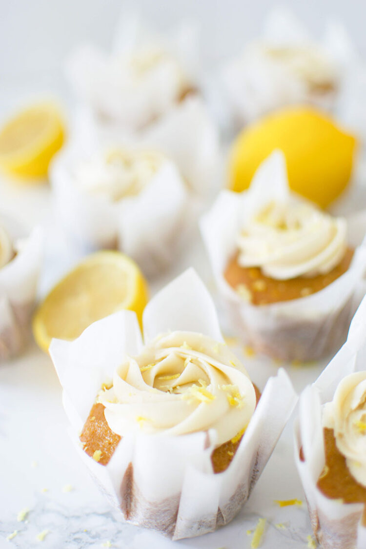 Vegan Lemon Cupcakes | I Can You Can Vegan Easy Vegan Lemon Cupcakes