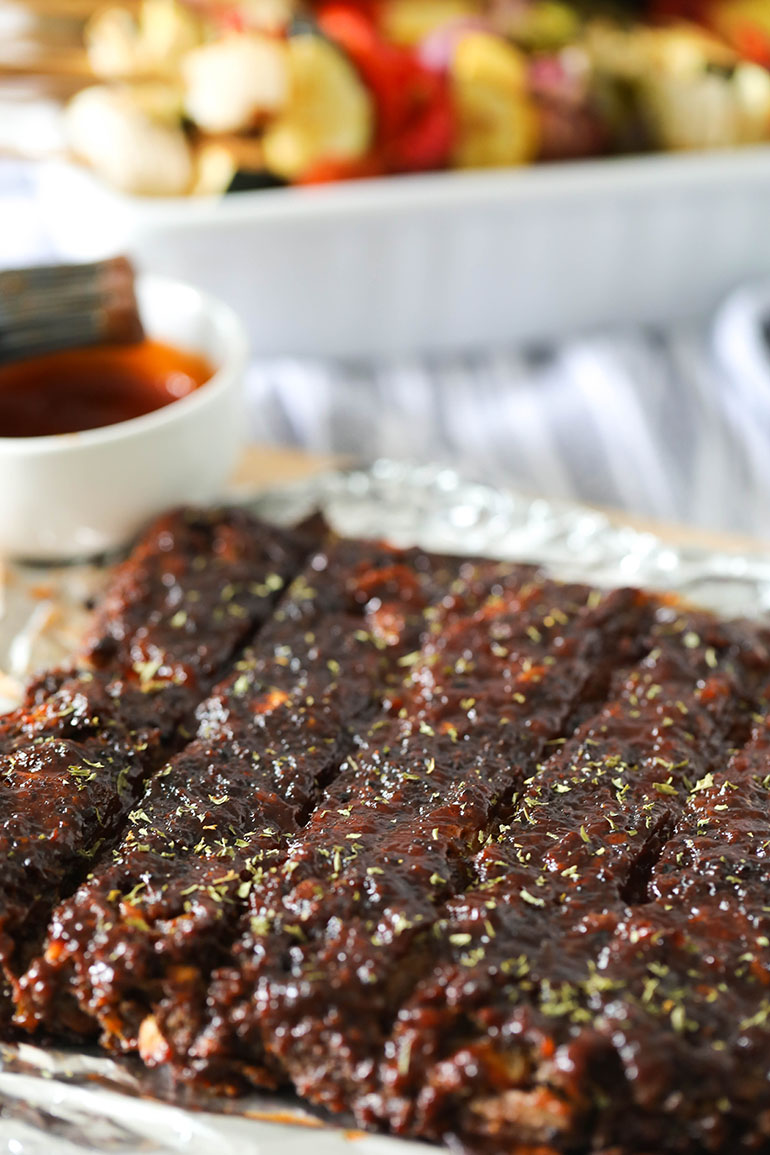 Easy Vegan BBQ Ribs [+VIDEO] | I Can You Can Vegan