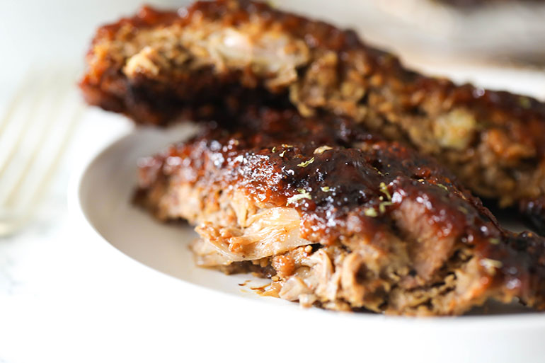 Easy Vegan BBQ Ribs [+VIDEO] | I Can You Can Vegan