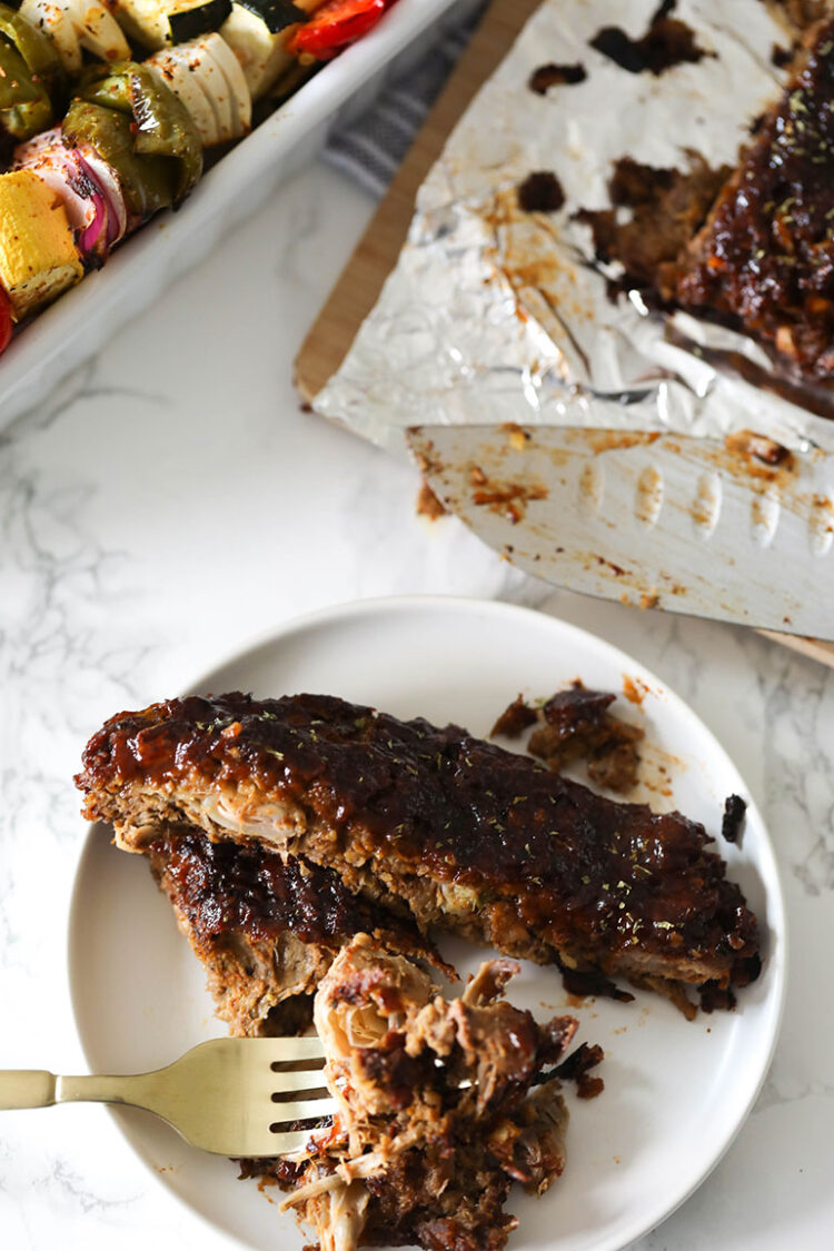 Easy Vegan BBQ Ribs [+VIDEO] | ICanYouCanVegan