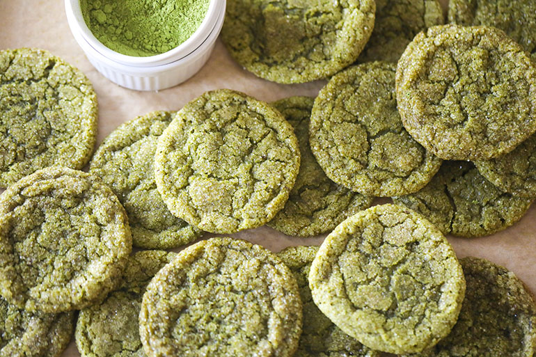 Easy Vegan Matcha Sugar Cookies [+VIDEO] - I Can You Can Vegan