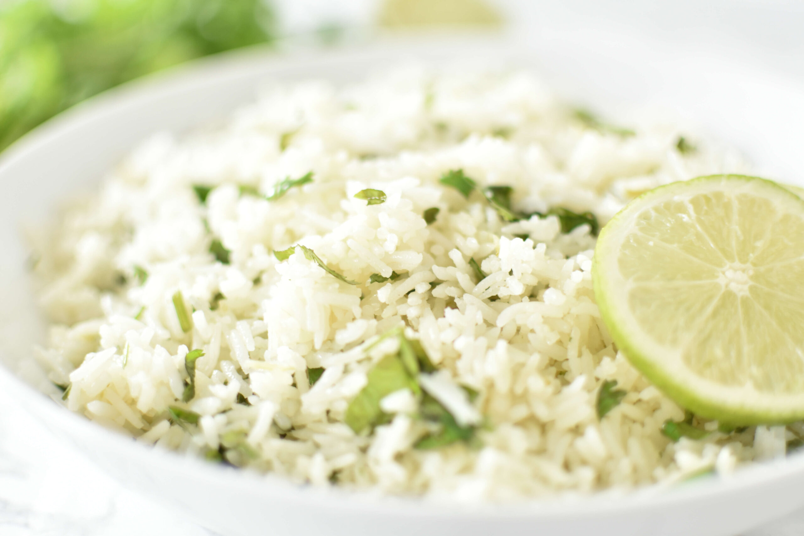 Easy Cilantro Lime Rice [+VIDEO] | ICanYouCanVegan Easy Vegan Cilantro ...